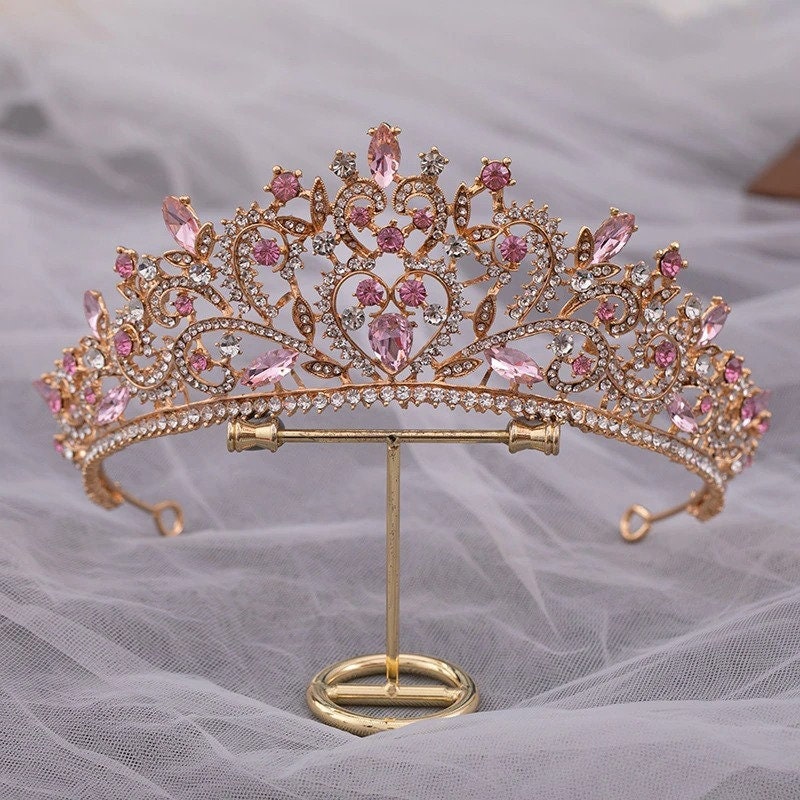 Real Pink Diamond Crown
