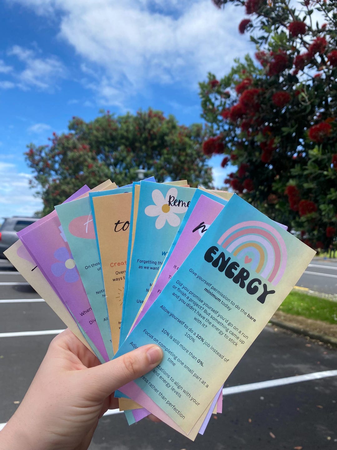 Printable ADHD Self Help Management Cards tailored to Women & Girls ...