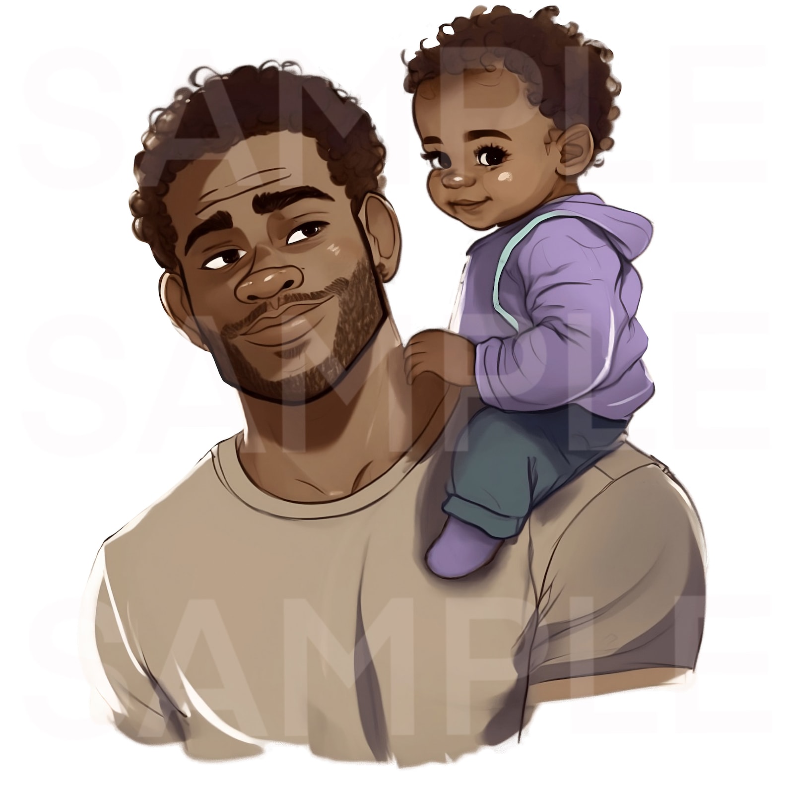 Black Father Png, African American Father Png, Black Fathersday Clipart ...