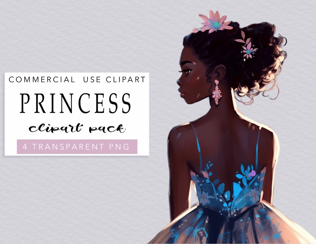 Black Princess Png, Black Queen Png, Black Princess Clipart, Black ...