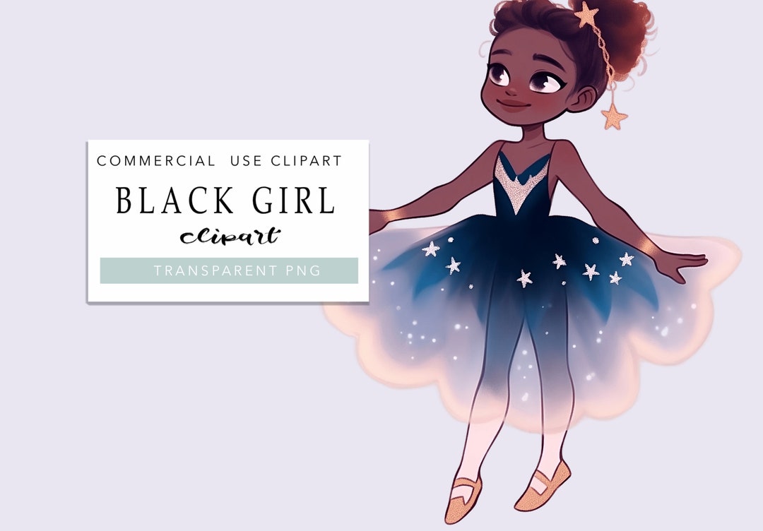 Black Ballerina Png, Black Ballerina Clipart, Afro American Ballerina ...
