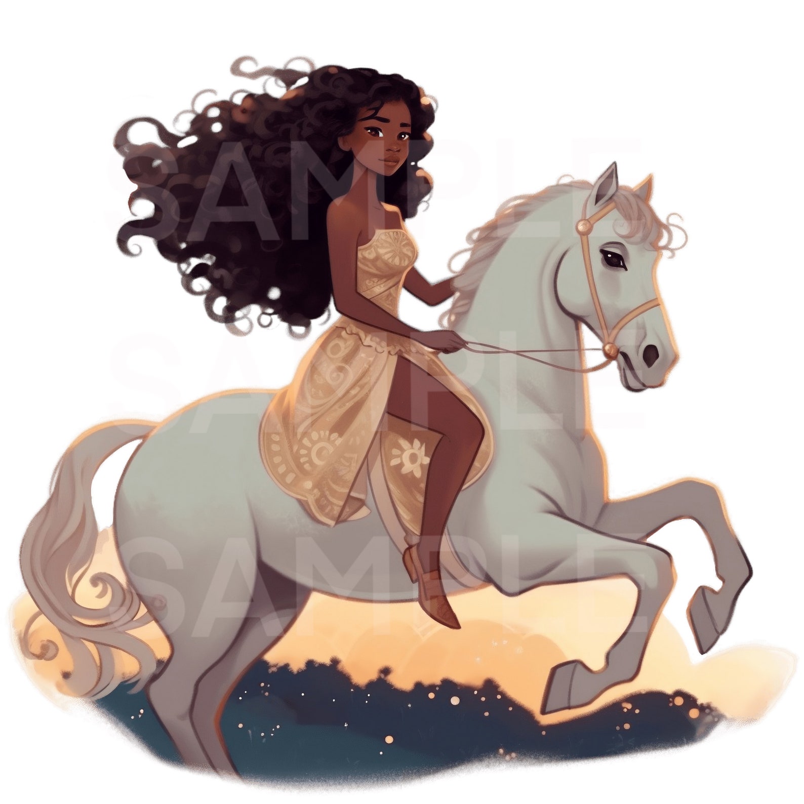 Black Princess Png African American Princess Png African - Etsy