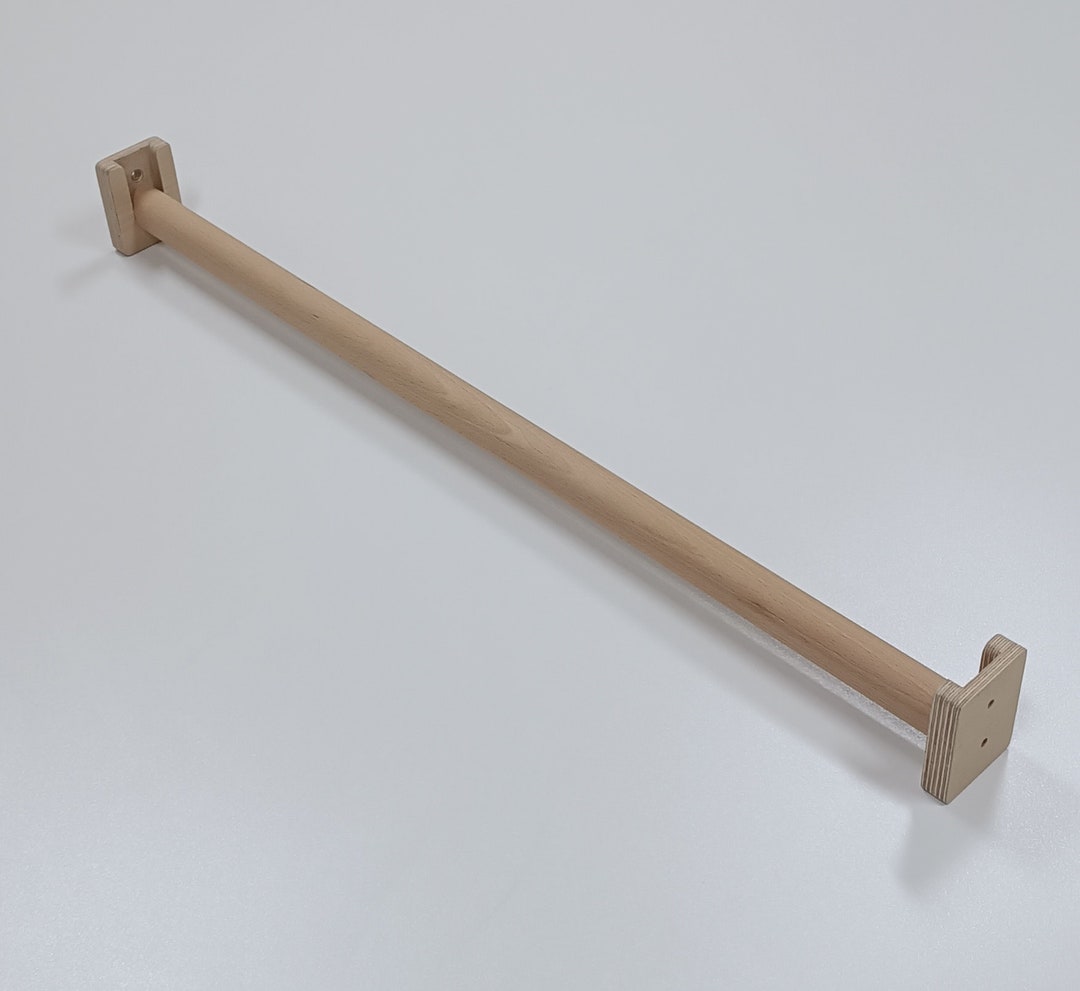 Wooden Pull-up Bar in the Door Frame, up to 100 Cm, Non-spreading ...