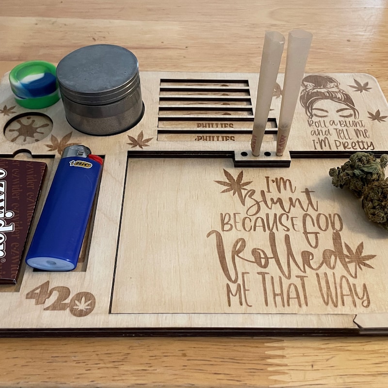 Weed Tray Svg - Etsy