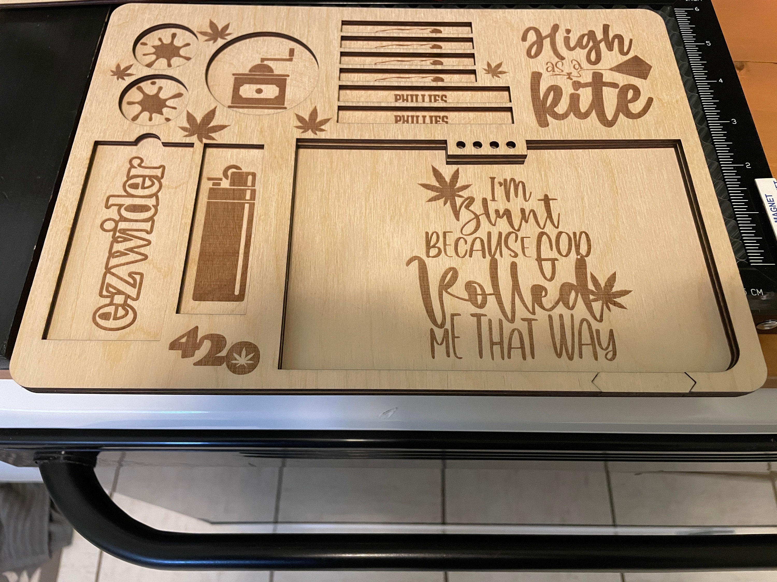 Rolling Tray 3 Layer SVG File 200mmx275mm (8"x11") - DIGITAL FILE - Etsy