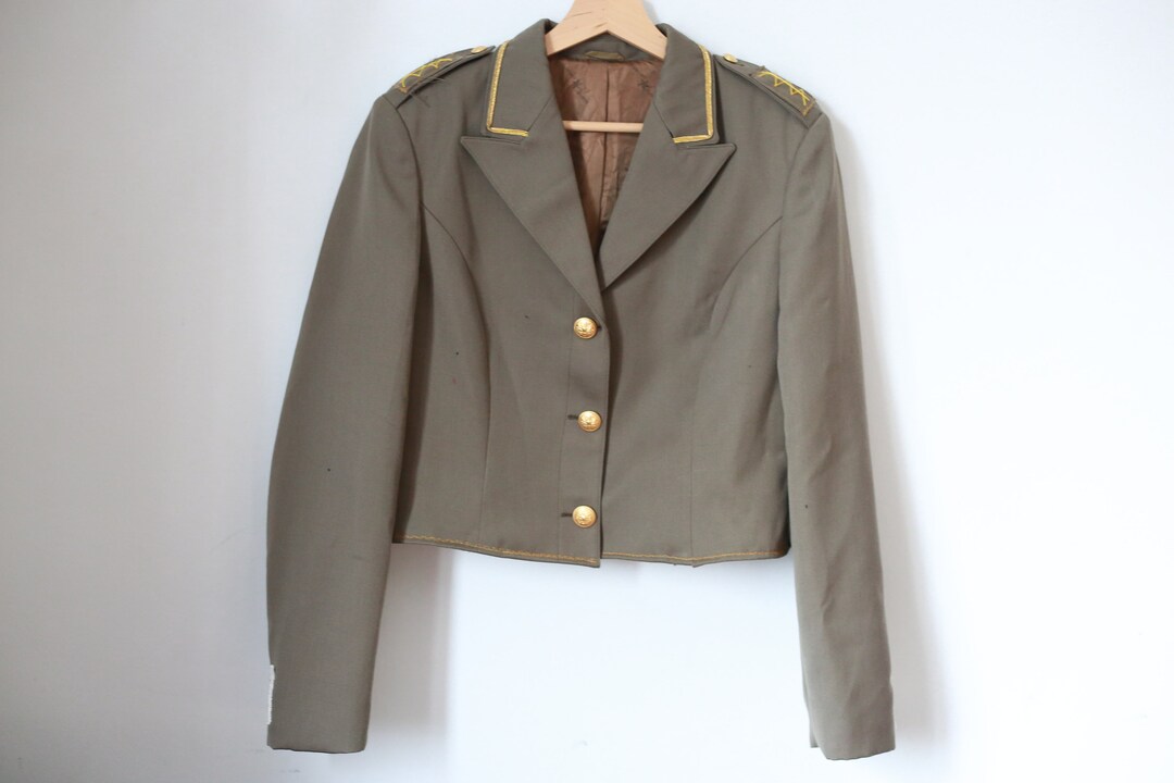 Fabulous Customized Vintage Italian Army Jacket - Etsy