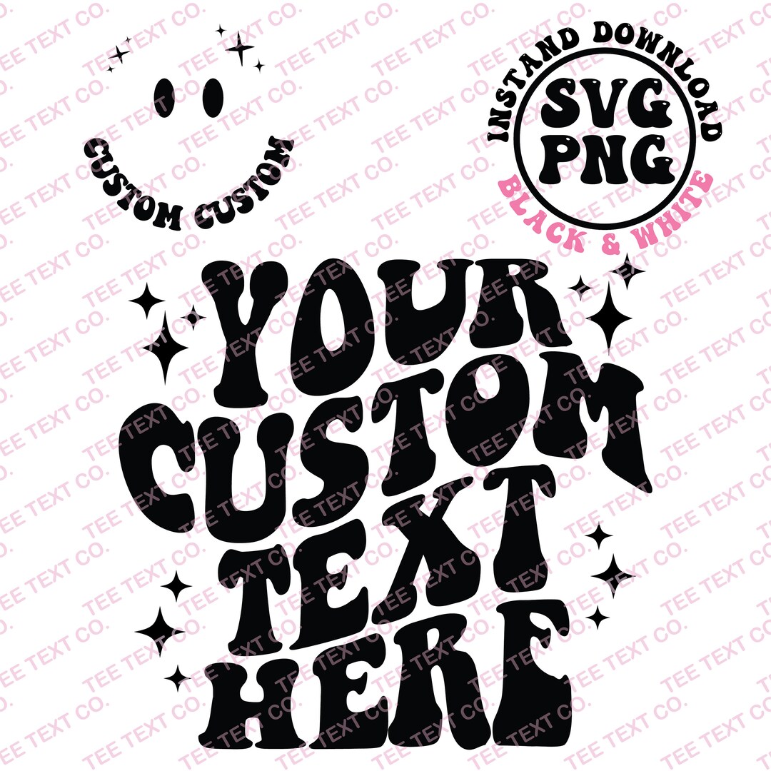 Your Custom Wavy Order Designs for Apparel and Accessories for Hats ...