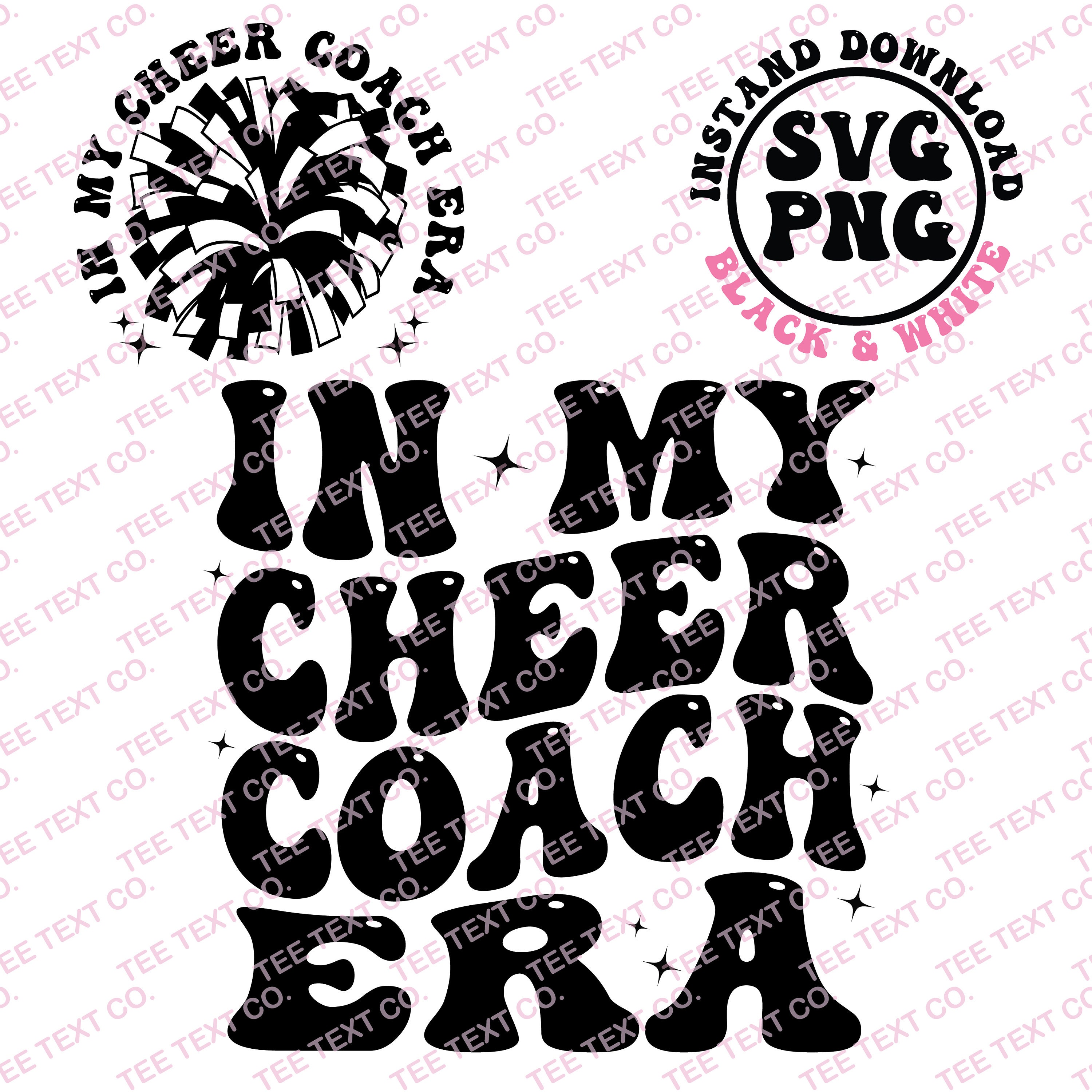 In My Cheer Coach Era Svg Cheer Pocket Design Png Cheer - Etsy
