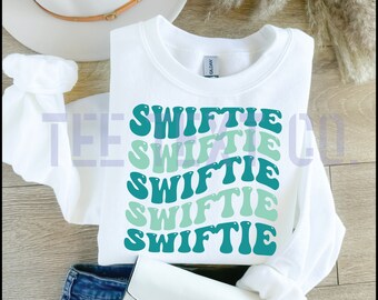 Swiftie SVG PNG, Wavy Letters Retro SVG - Etsy UK