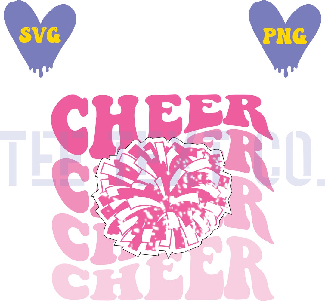 Cheer Svg Barb Pink | Cheer Leader Png Files | Unique Cheerleading ...