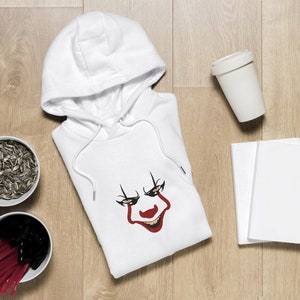 Halloween Horror Face Machine Embroidery Design. 7 Sizes. Creepy Horror ...