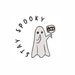 Stay Spooky Machine Embroidery Design. 4 Sizes. Boo Embroidery Design ...