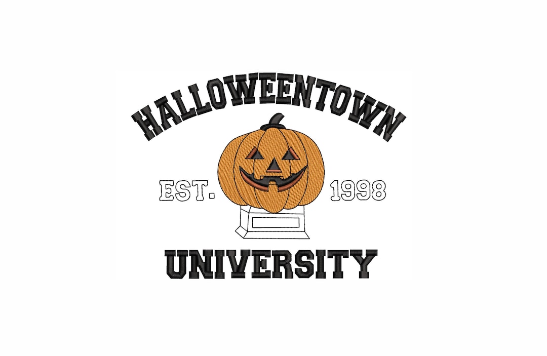 Halloweentown 1998 Machine Embroidery Design. 4 Sizes. Halloweentown ...