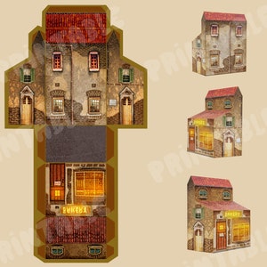 Bakery 3D House - Etsy