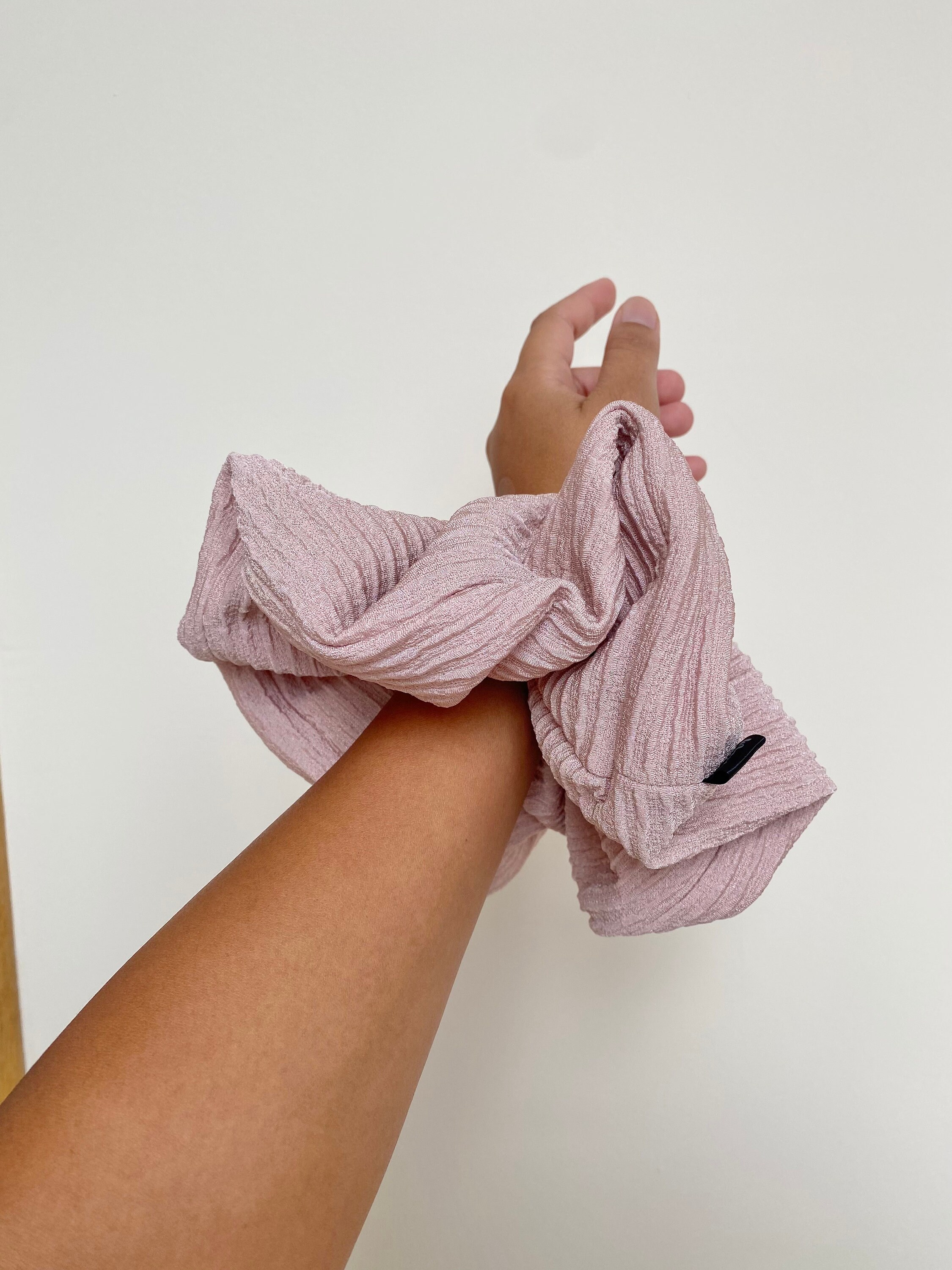 Dusky Pink Big Scrunchy Jumbo Oversize Large Scrunchies Large Trending ...
