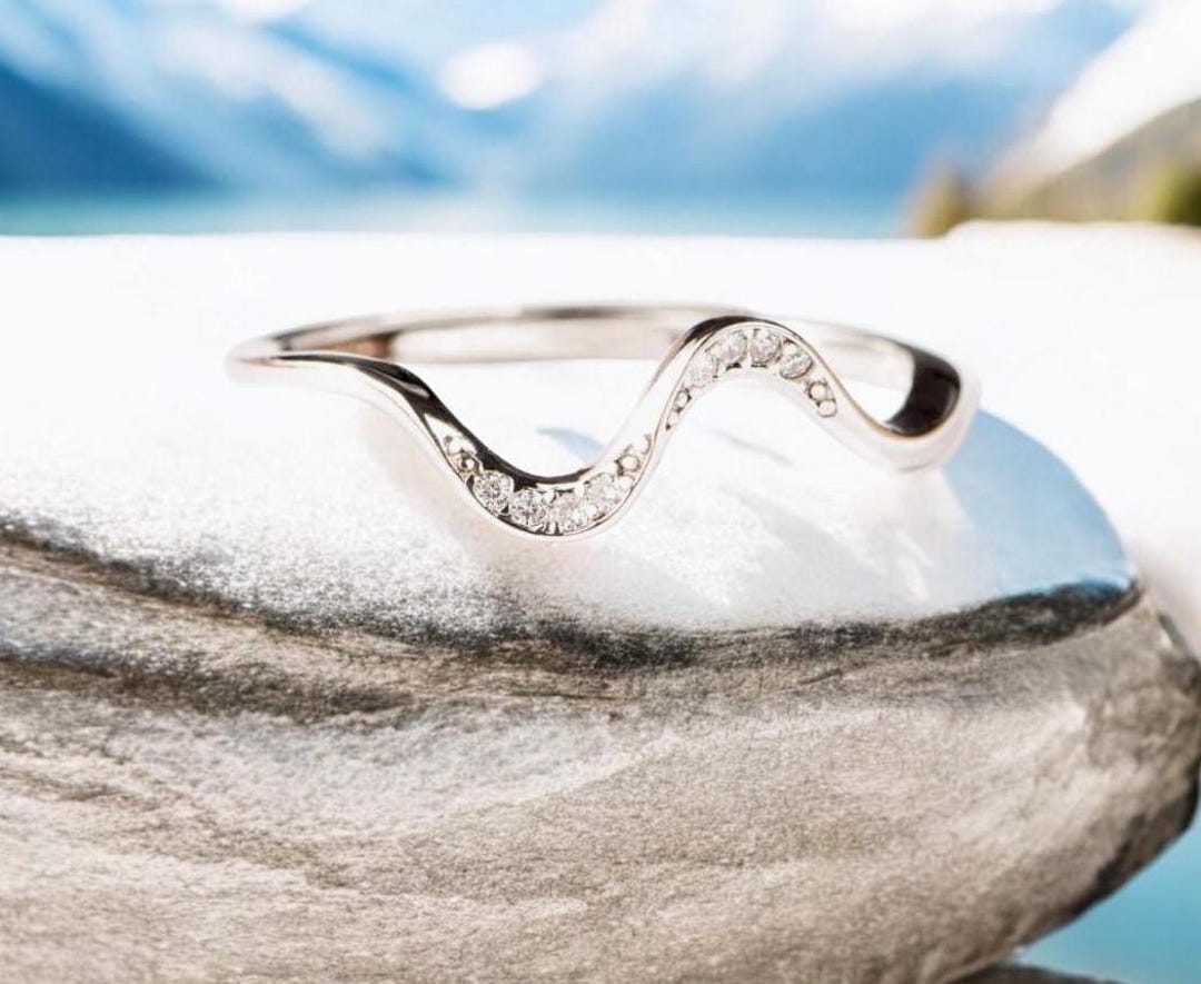 A Self-reminder, You've Survived Too Many Storms Minimalist Wave Ring ...