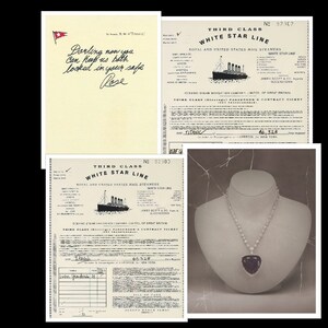 Titanic Movie Prop Replica Print Set - Etsy