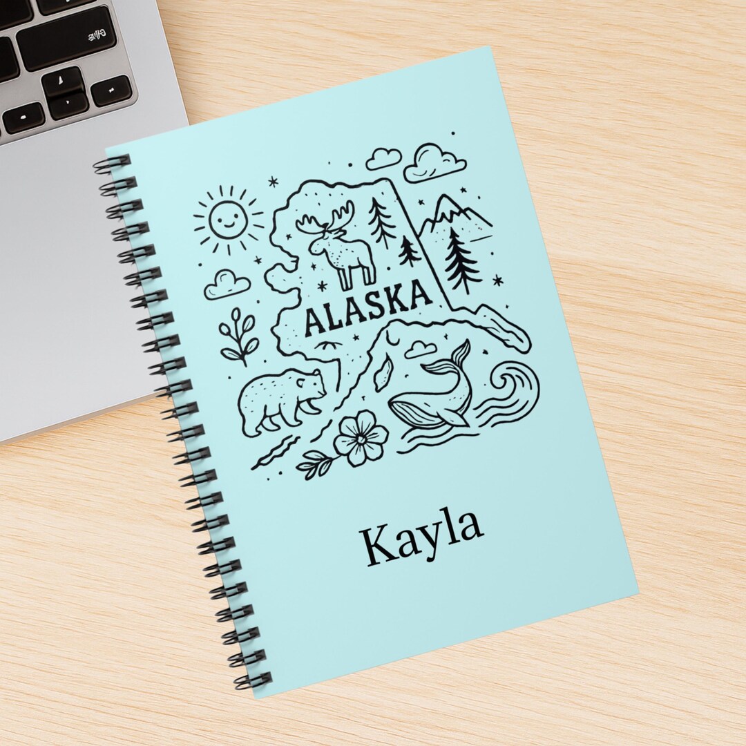 Personalized Alaska Cruise Travel Journal Notebook, Alaskan Trip ...