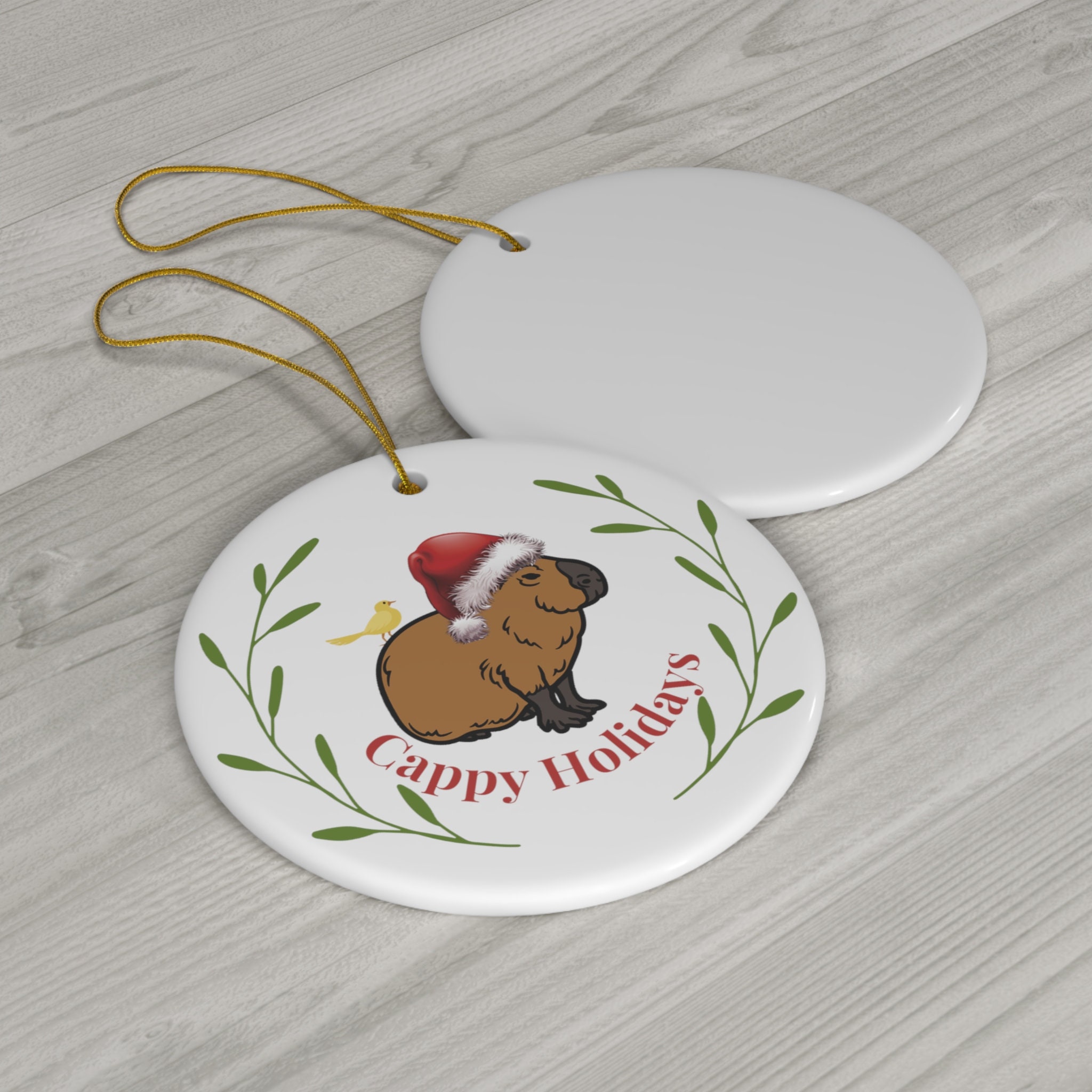 Capybara Ornament Capybara Gift Ok He Pull up Capybara Okay - Etsy