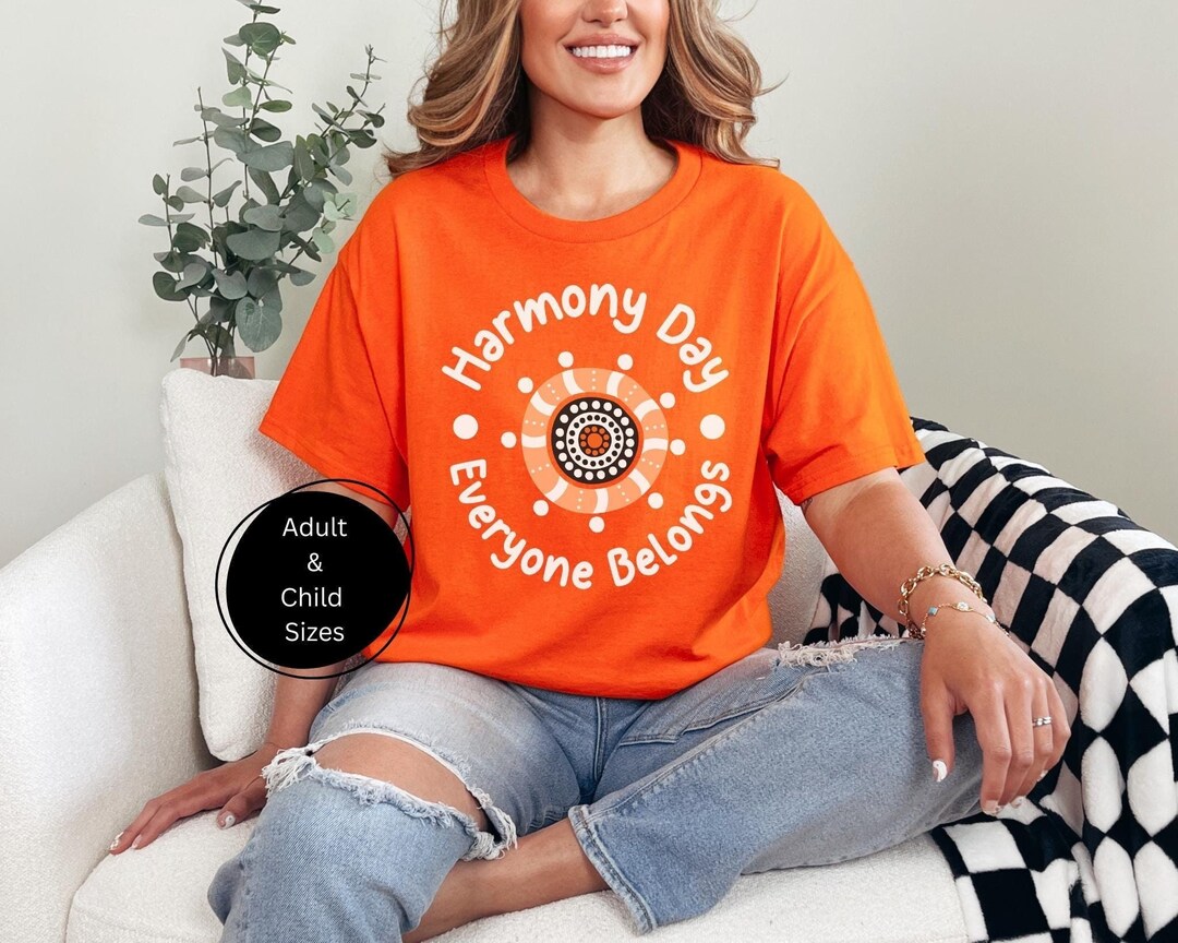 HARMONY Day T-shirt, Teacher Harmony Day T-shirt, Student Harmony Day ...