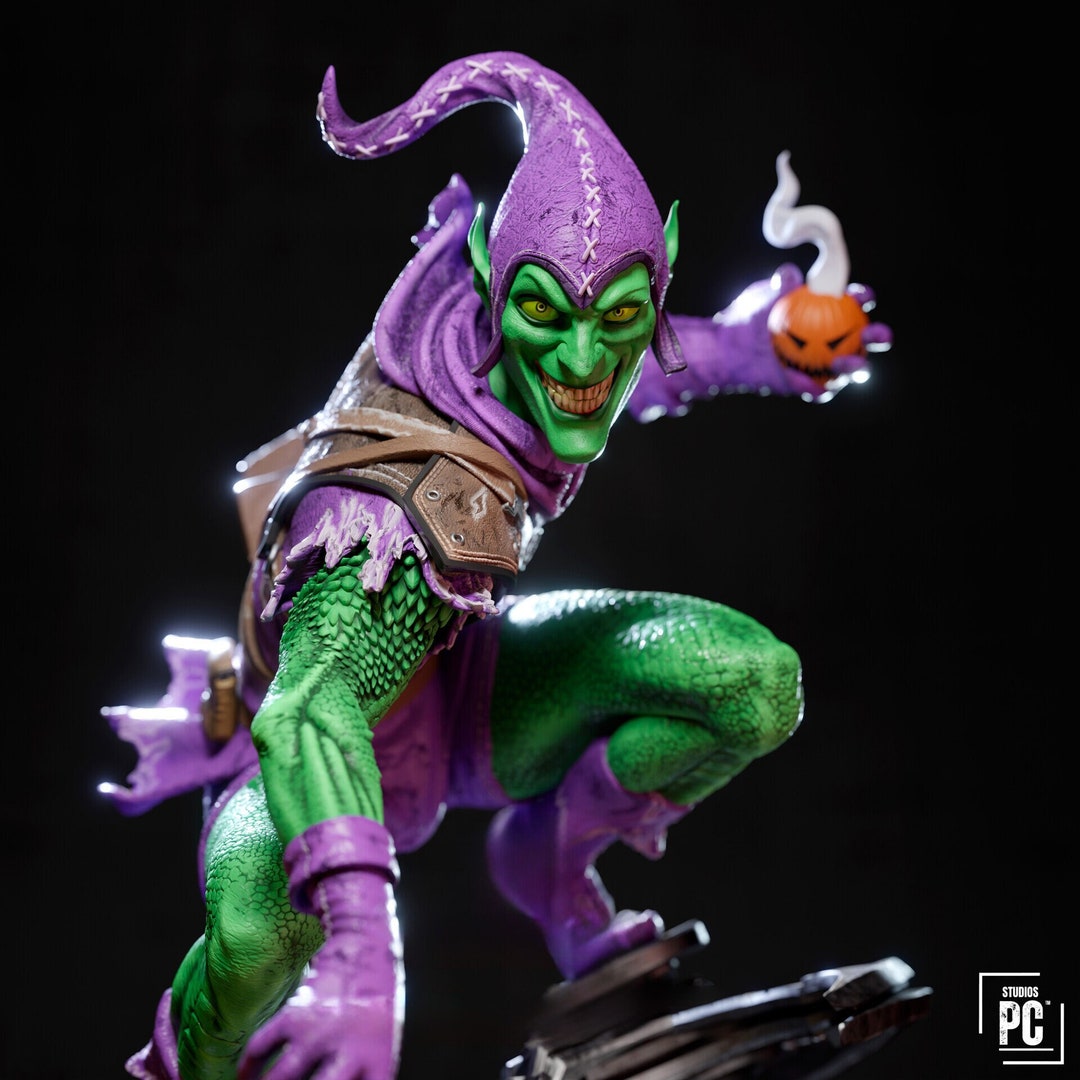 Green Goblin 3D Printer STL Files High Quality - Etsy