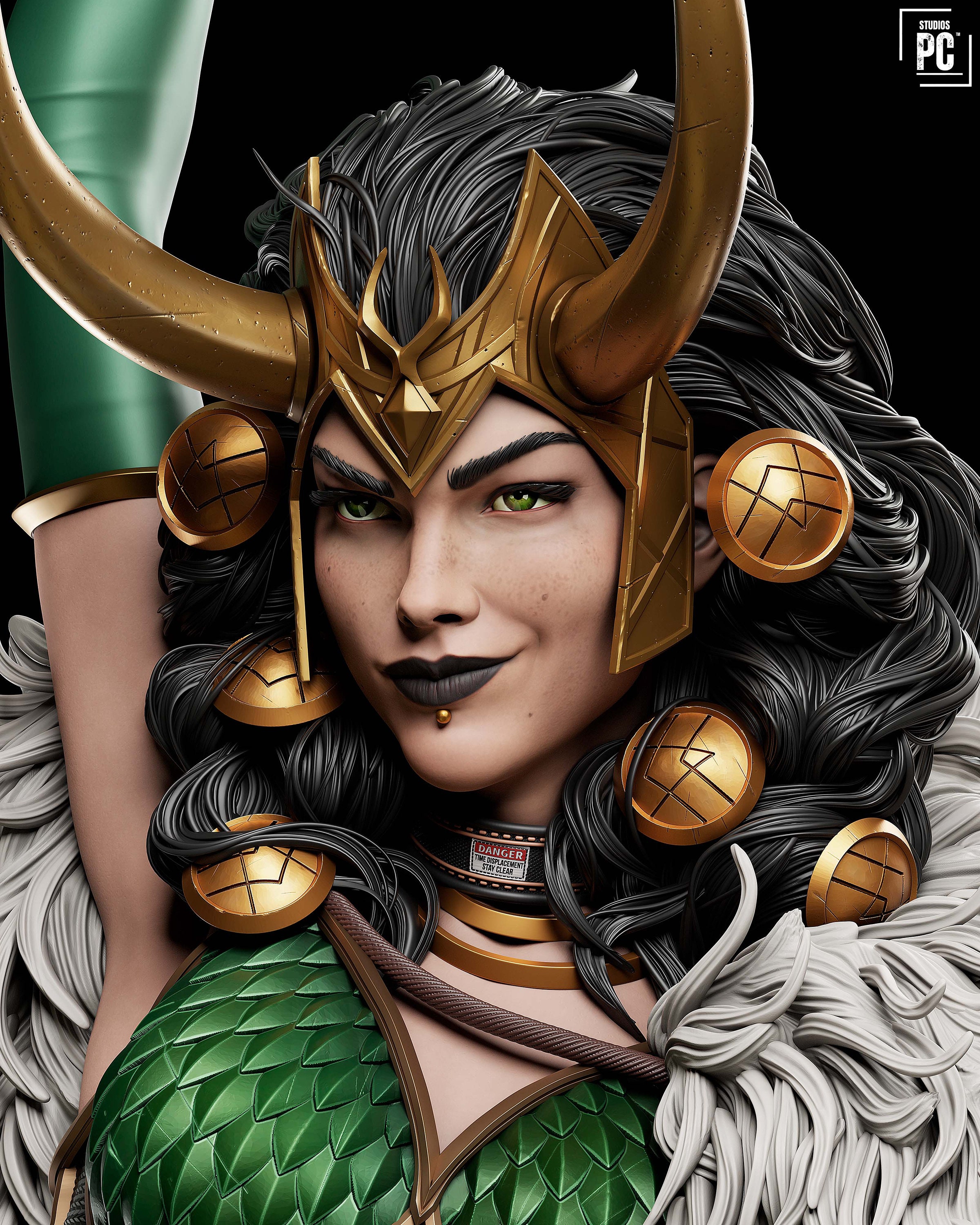 Lady Loki 3D Printer STL Files High Quality - Etsy