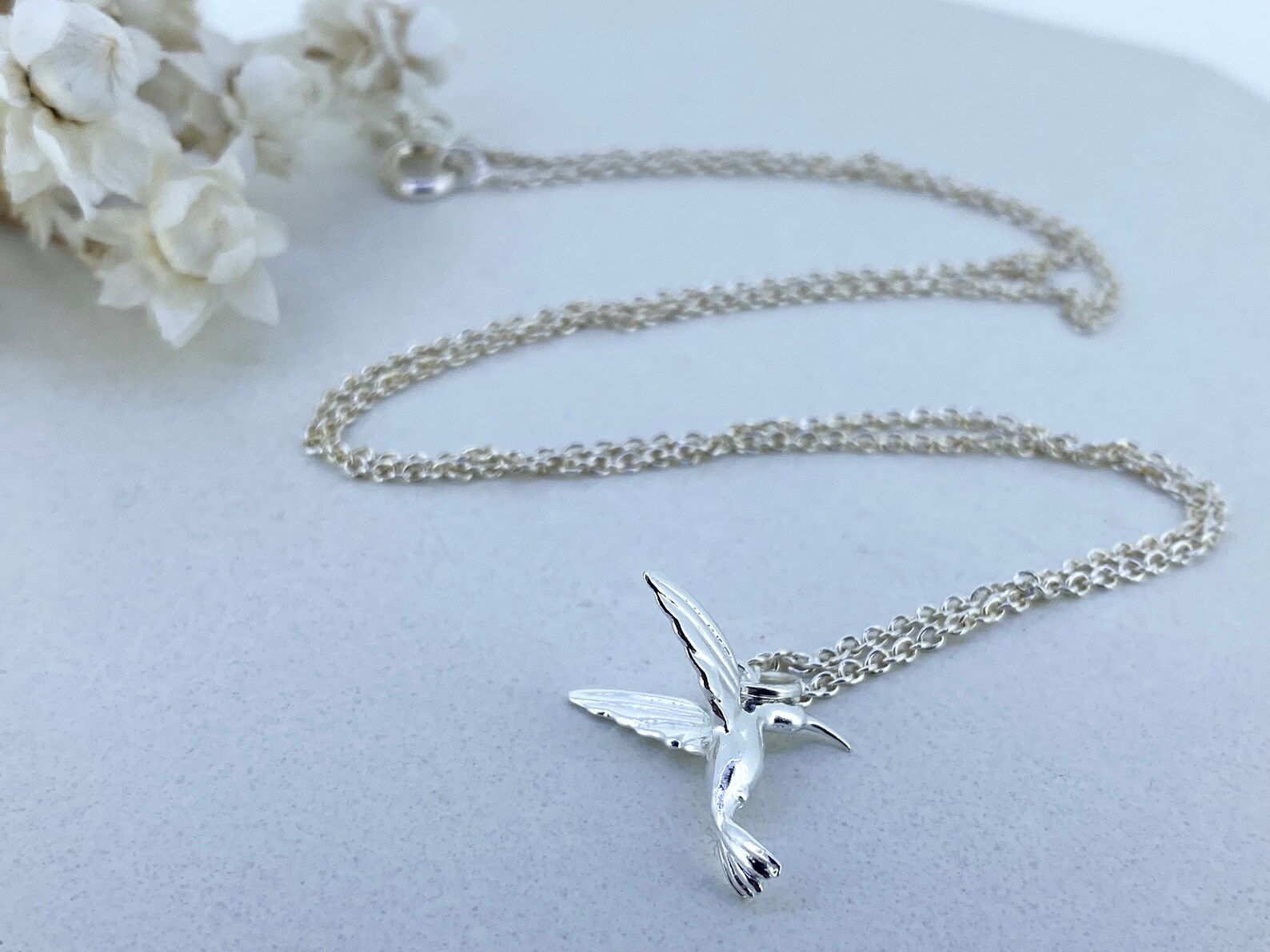 Sterling Silver Hummingbird Earrings Bird Earrings Dangle - Etsy