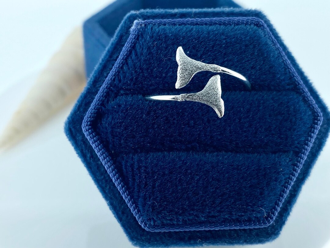 Mermaid Tail Sterling Silver Ring, Mermaid Ring, Beach Jewellery, Ocean ...