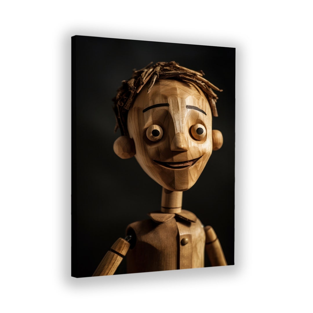 The Puppet, Pinocchio, Wall Art, Bedroom Decoration, Children's Art ...