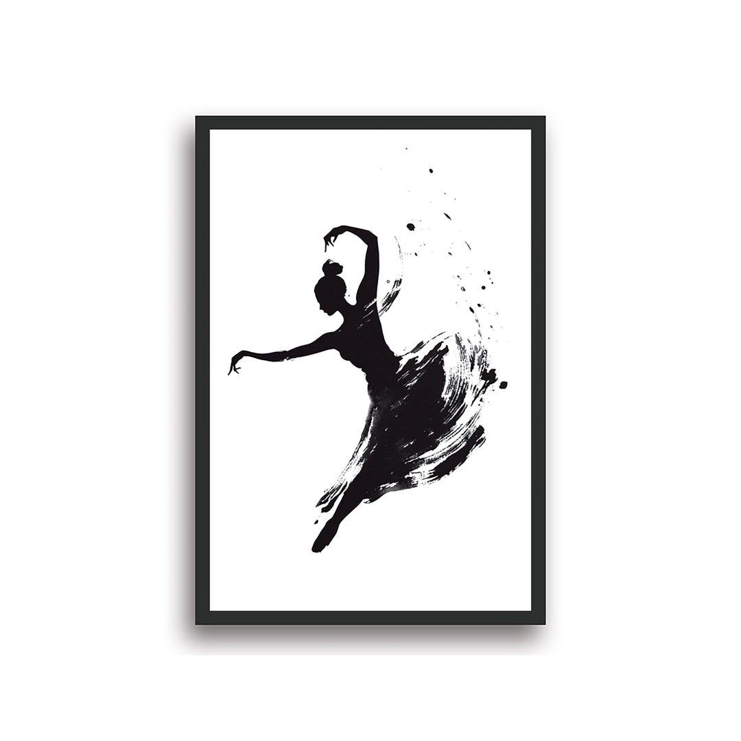Drawing of a Dancer With Open Arms - Freedom and Expression - Dancer ...