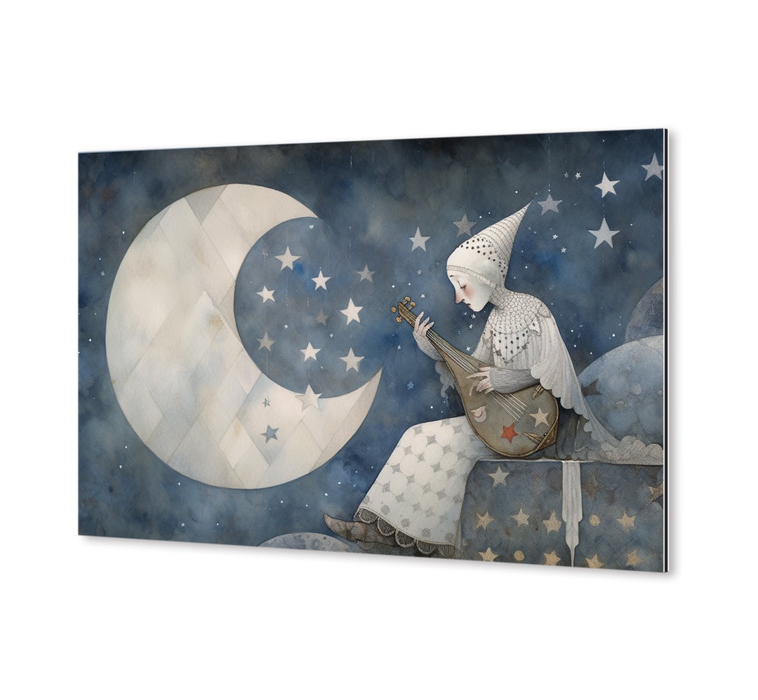 Lunar Character, Mandolin, Quarter Moon, Softness, Melody, Dreamy ...