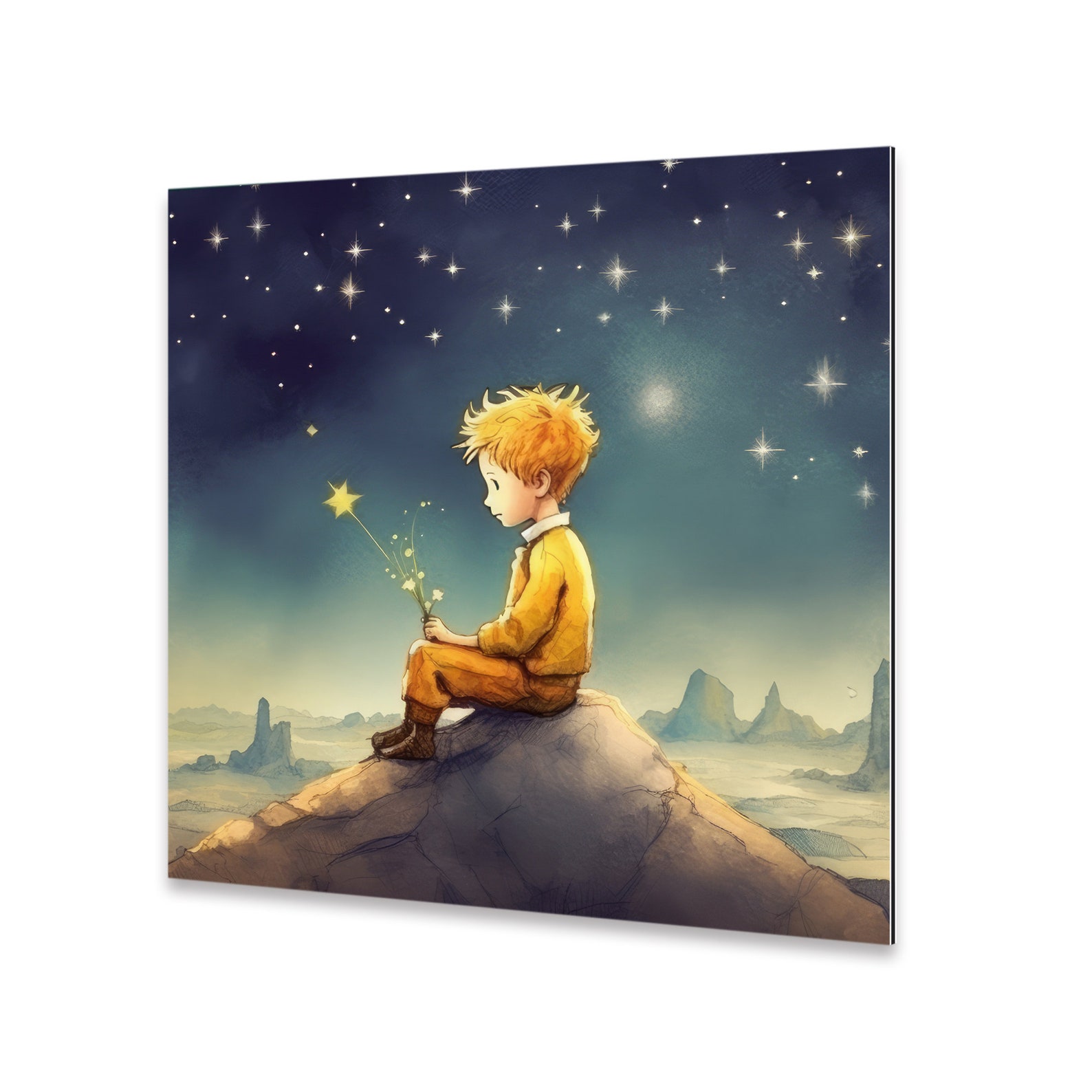 The Little Prince and the Bouquet of Stars. Bouquet. Starry Flowers ...