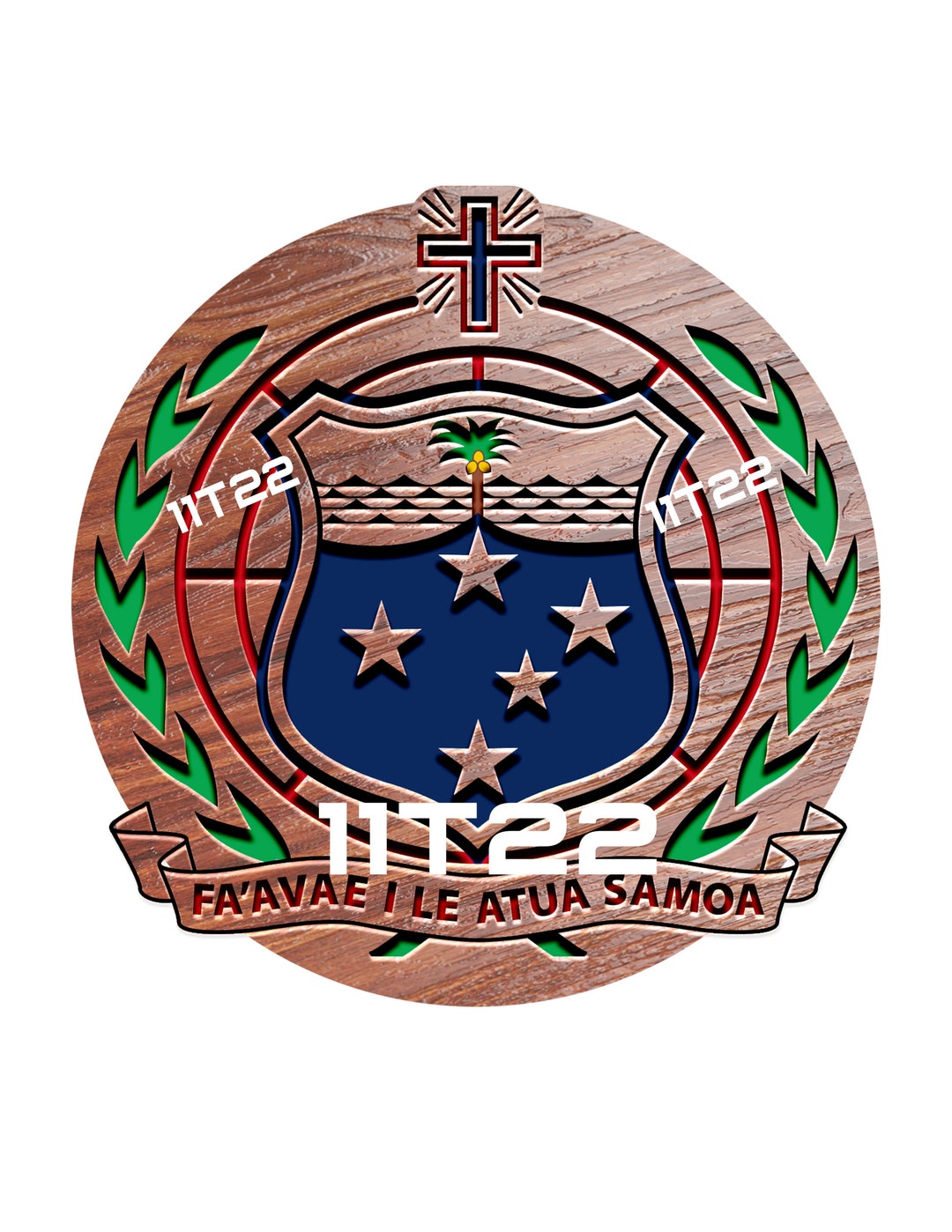 Samoa Seal Engraved - Etsy