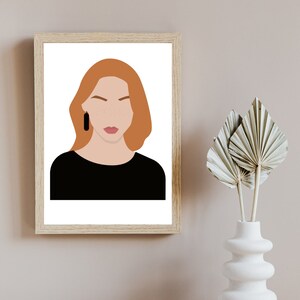 Woman Wall Art Set Minimalist Wall Decor Female Print Poster Picasso ...