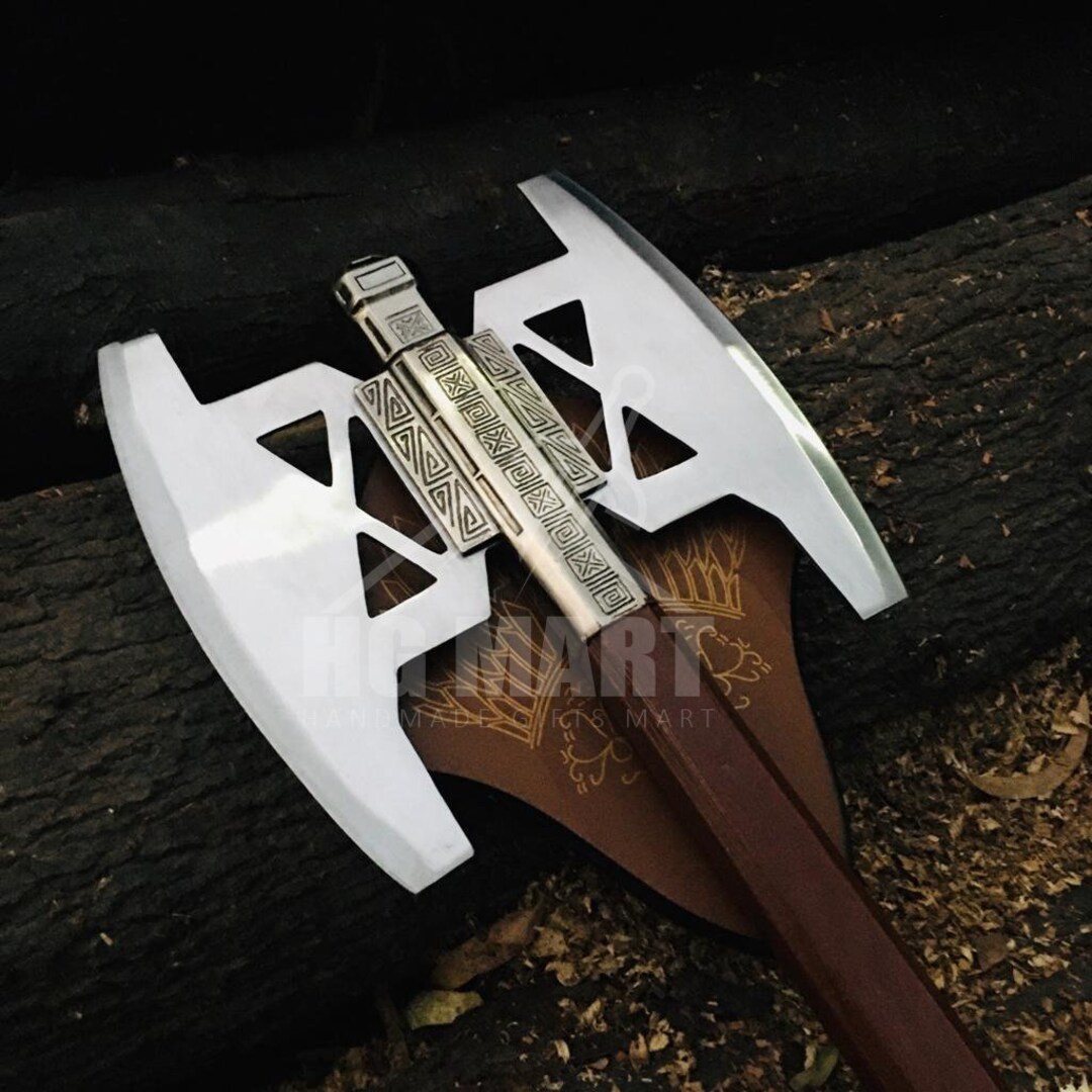 Battle Axe of Gimli Silver Edition From Lord of the Rings / Christmas ...