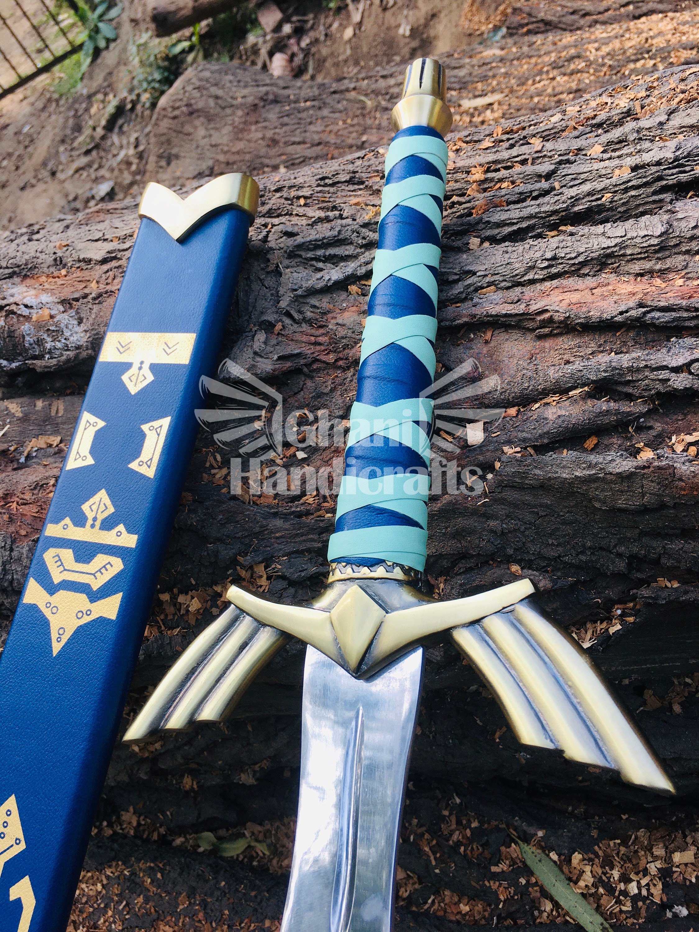 Handmade Forged Stainless Steel the LEGEND of ZELDA Full Tang Skyward ...