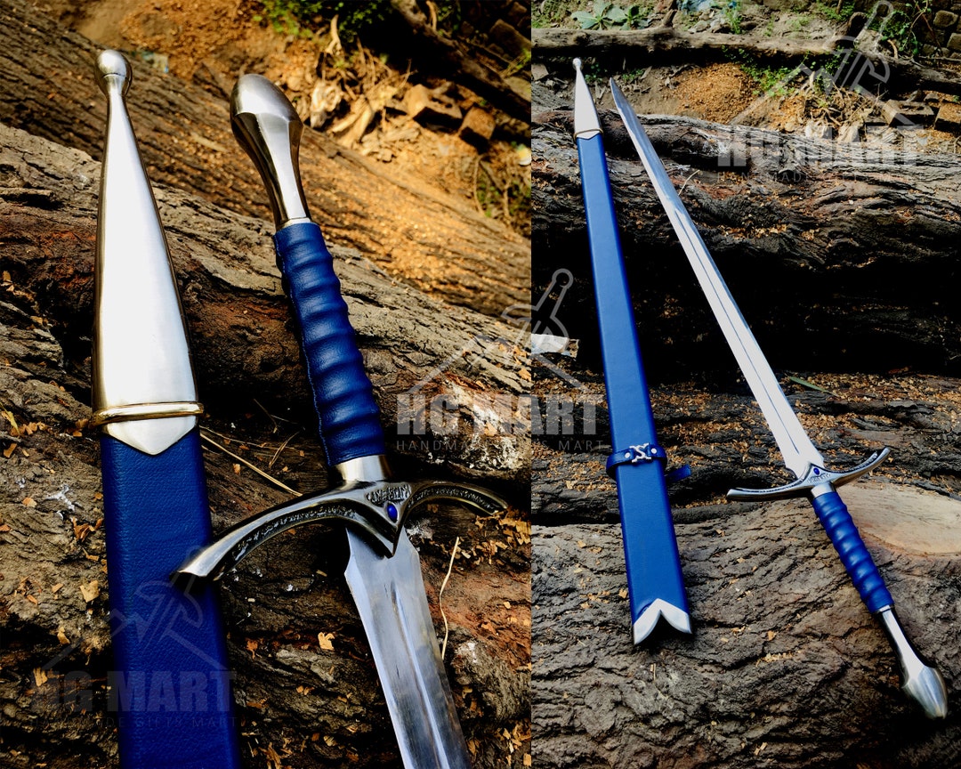 Monogram Sword, Custom Hand Forged Stainless Steel, Movie GLAMDRING ...