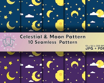 Poke Mon , Pokeball, Cute Kawaii Digital Papers scrapbook Seamless 10 ...