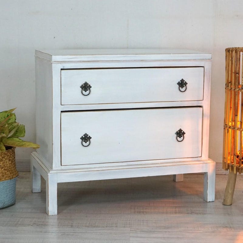 Shabby chic kommode weiß - Etsy.de