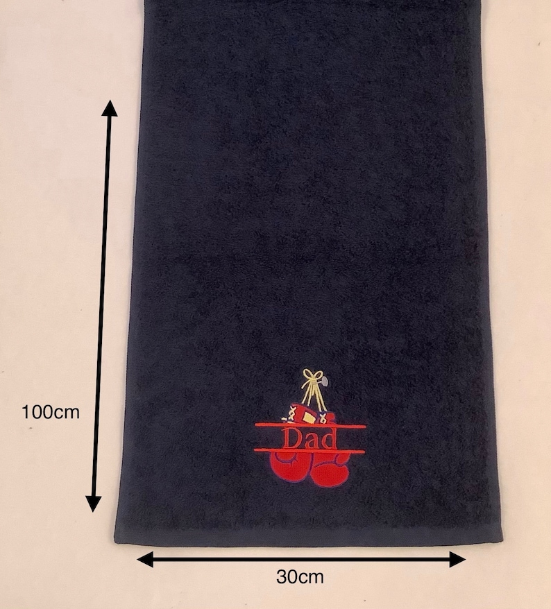 Personalised Boxing Glove Design Gym Towel - Etsy UK