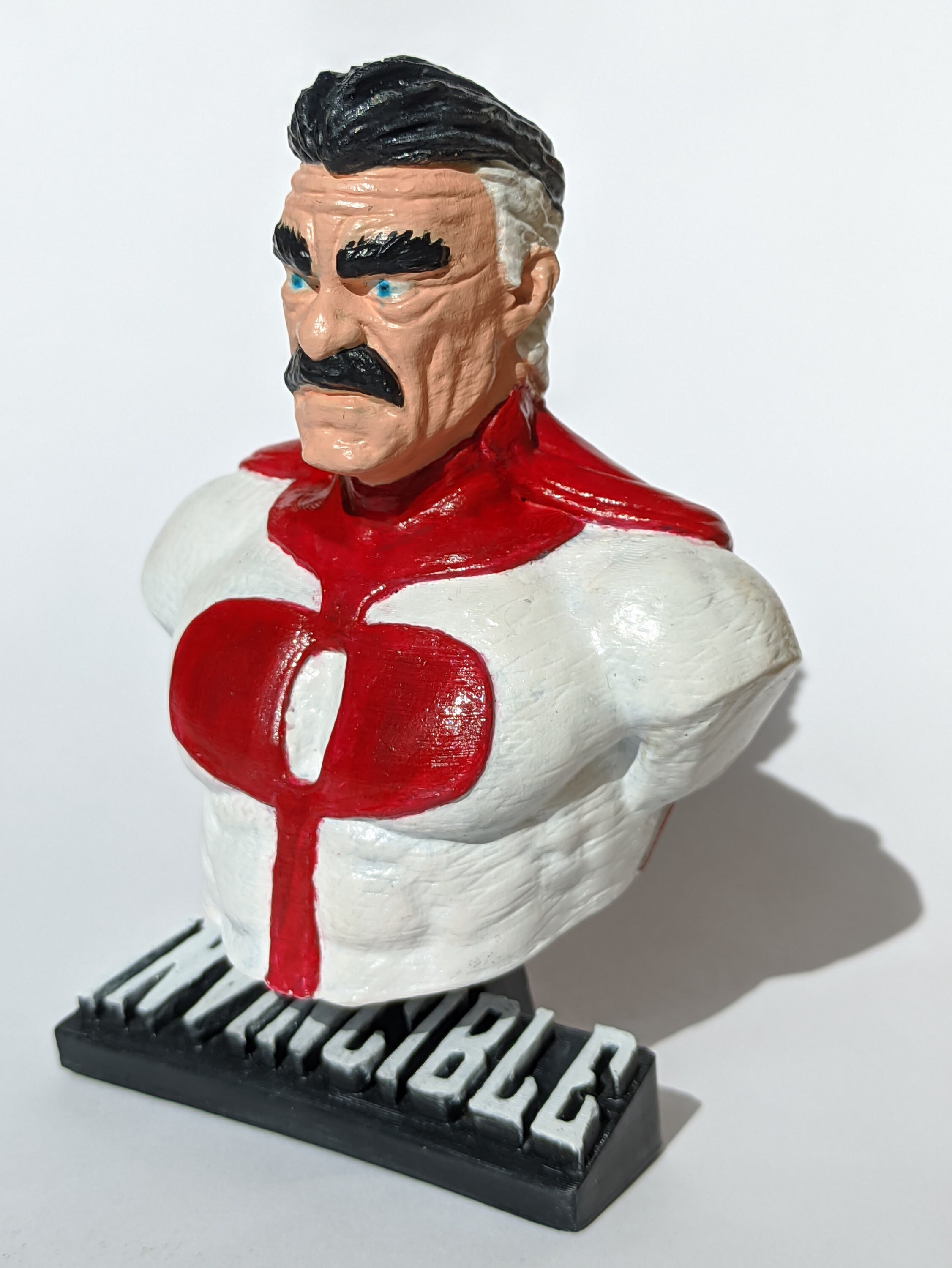 Omni Man Figurine Invincible Sculpture Super Hero Statue - Etsy