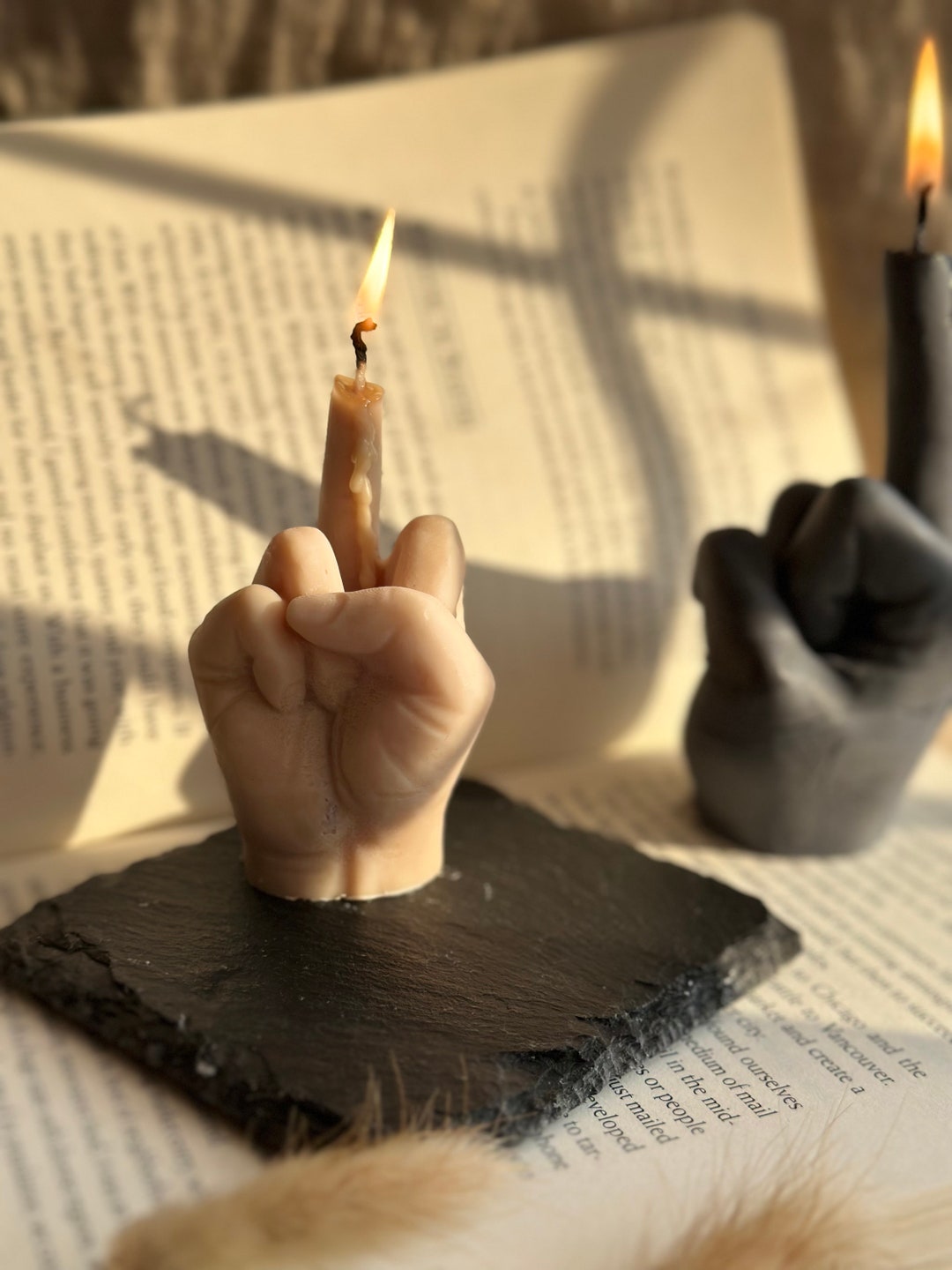 Middle Finger Candle, Small Size Hand Candle, Finger up Candle, Cake ...