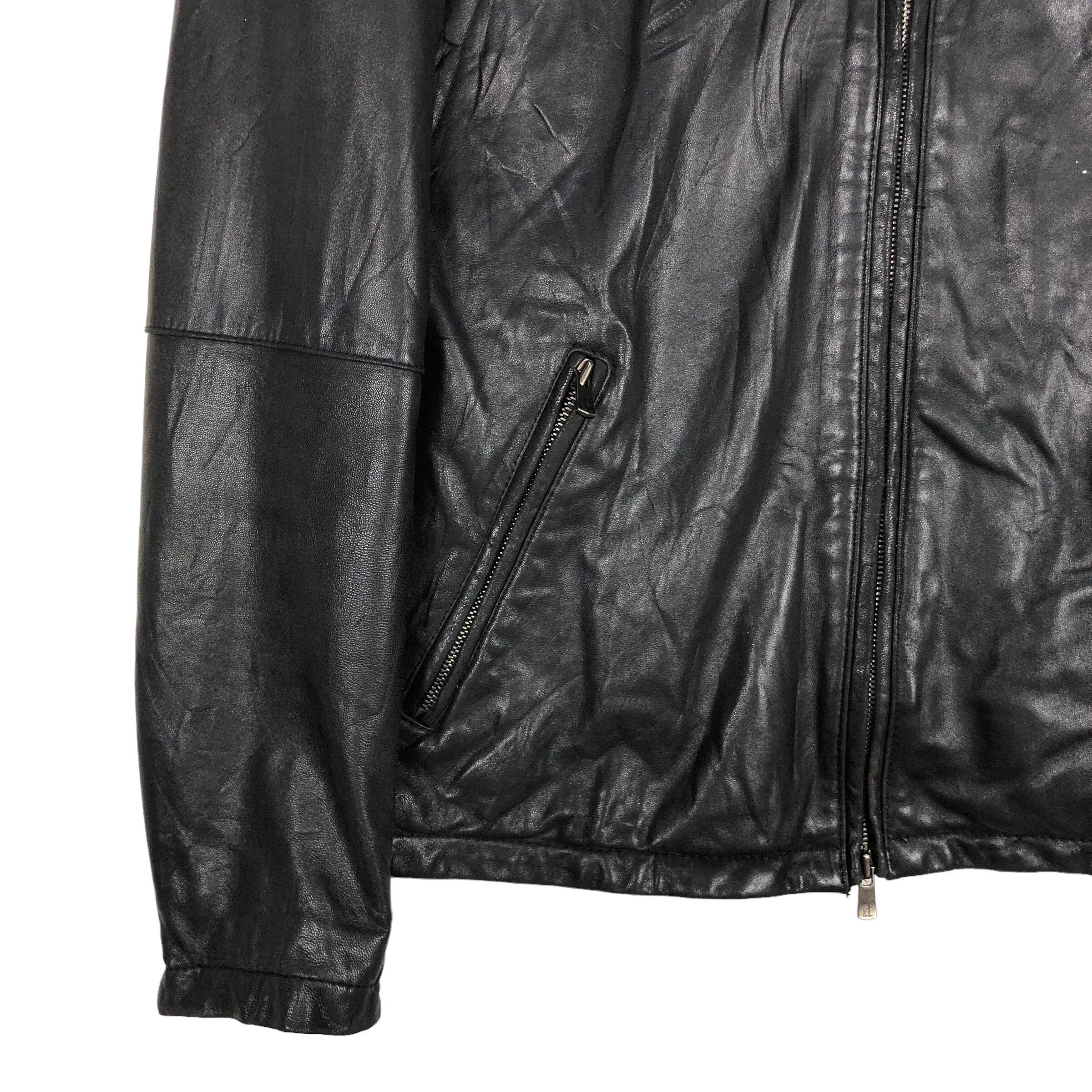 Incertus by Tokishirazu Leather Moto Rider Jacket - Etsy