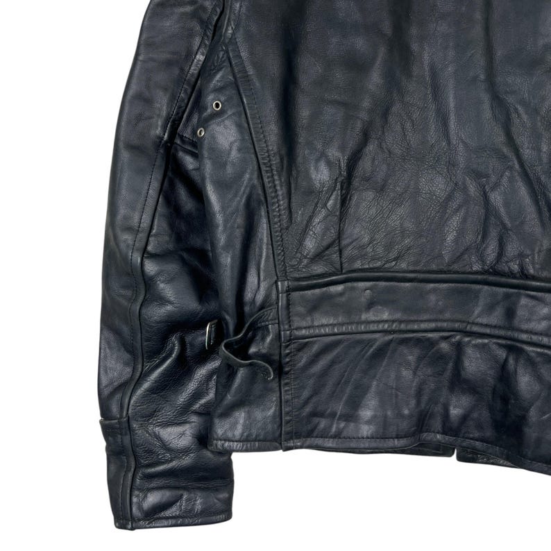 Vintage RBC Legend Steerhide Leather Cafe Racer Jacket (size S/36) - Etsy