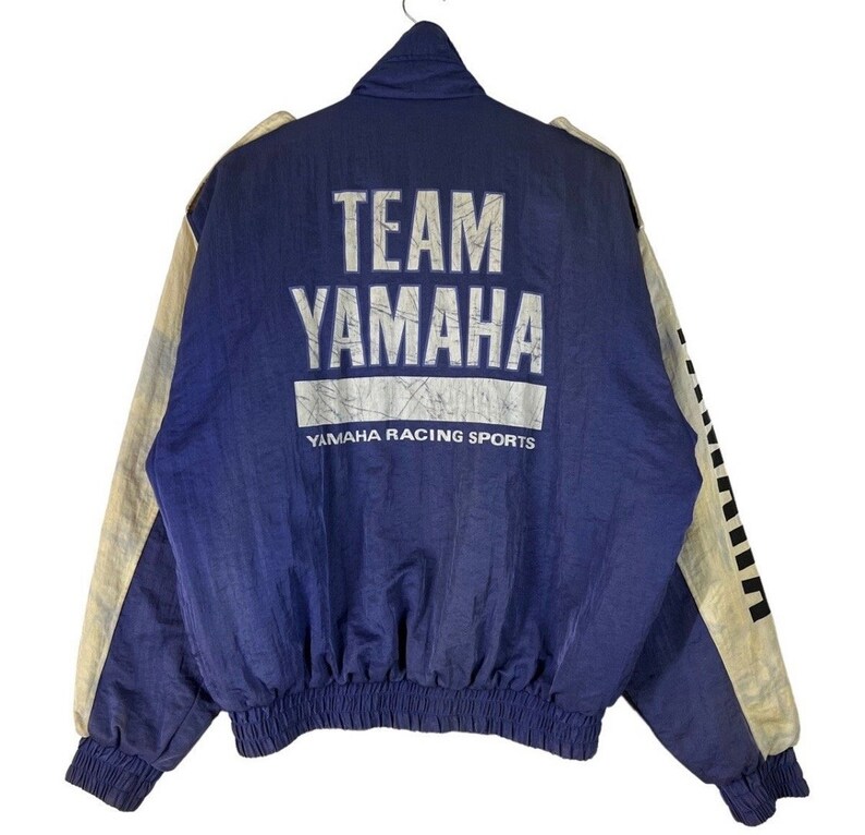 Vintage Yamaha Racing Team Jacket - Etsy