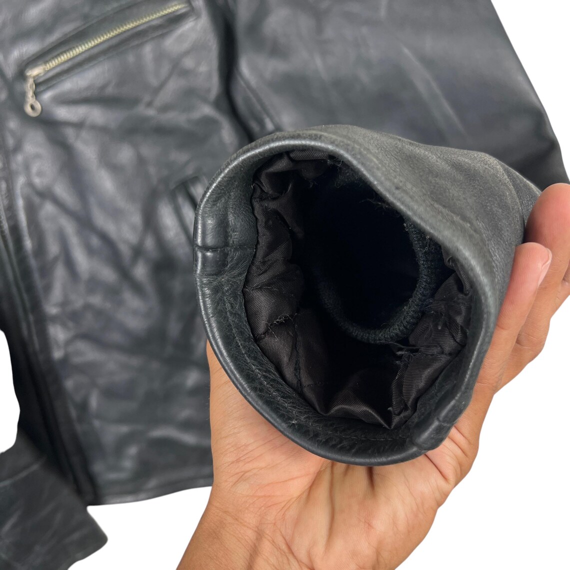 Rare Vintage RBC Legend Jacket Steerhide Real Leather Japanese Cafe ...