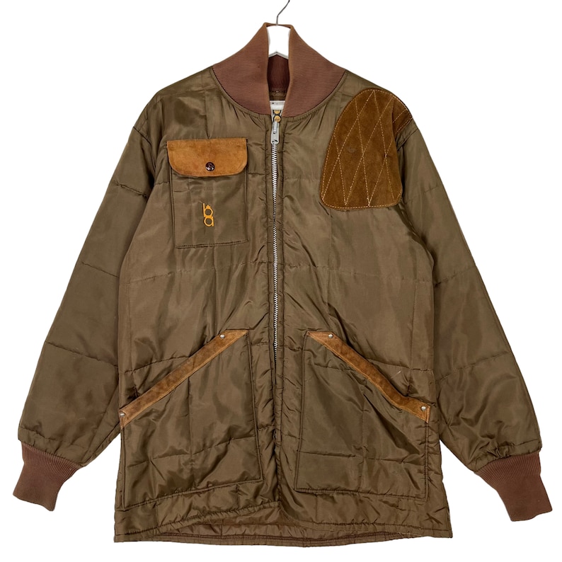 50s 60s Vintage Bob Allen Quilted Hunting Shooting Jacket Made in Usa ...