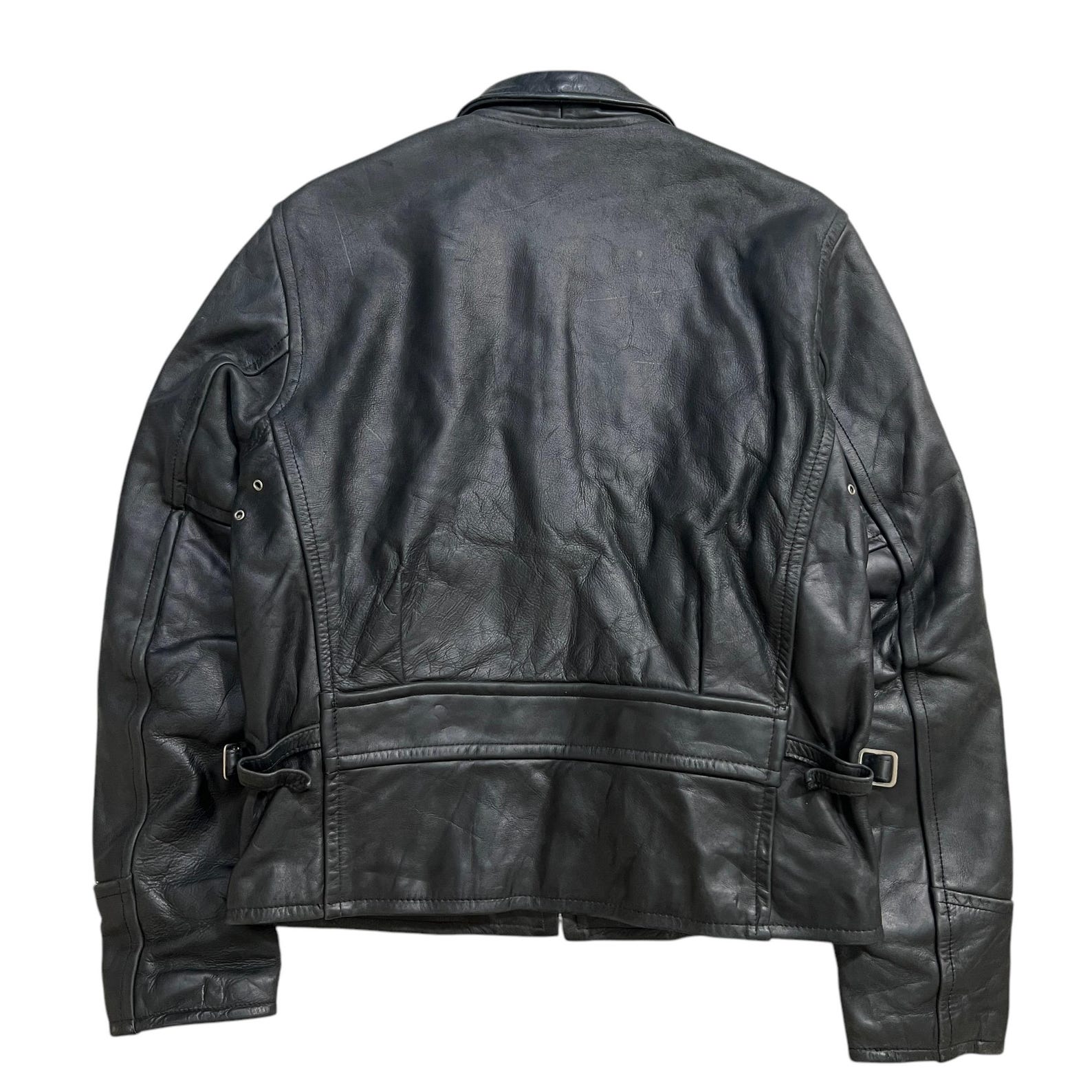 Rare Vintage RBC Legend Jacket Steerhide Real Leather Japanese Cafe ...