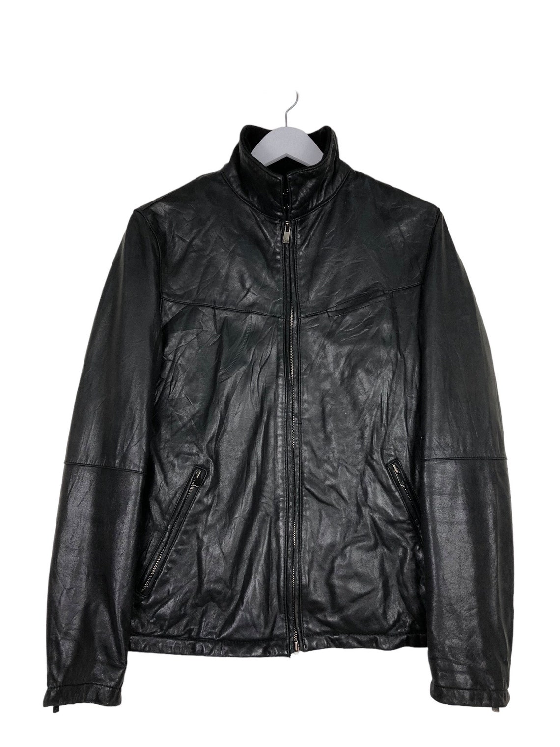 Incertus by Tokishirazu Leather Moto Rider Jacket - Etsy