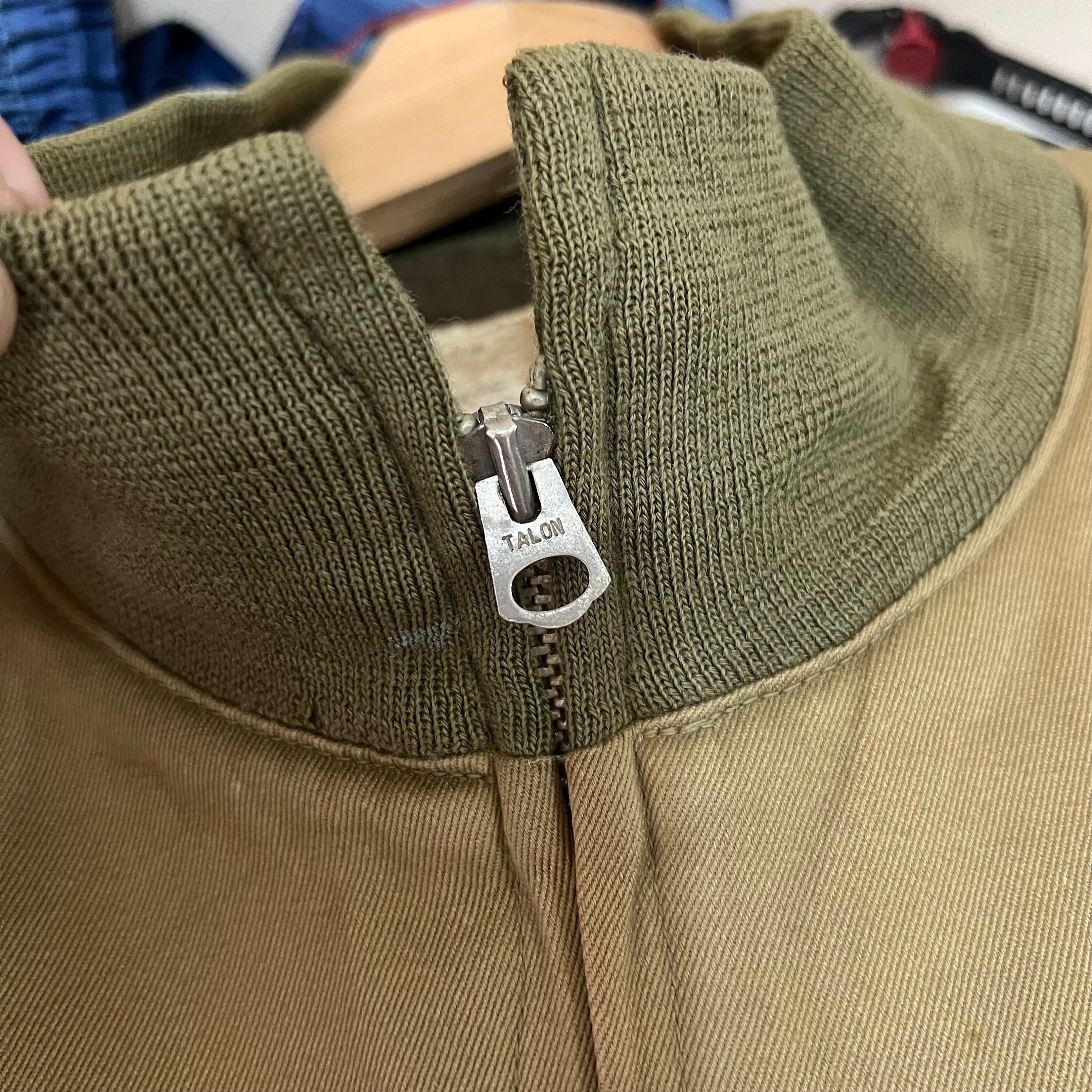 Repro 40s Vintage Wwll Tanker Bomber Jacket Talon Zipper - Etsy